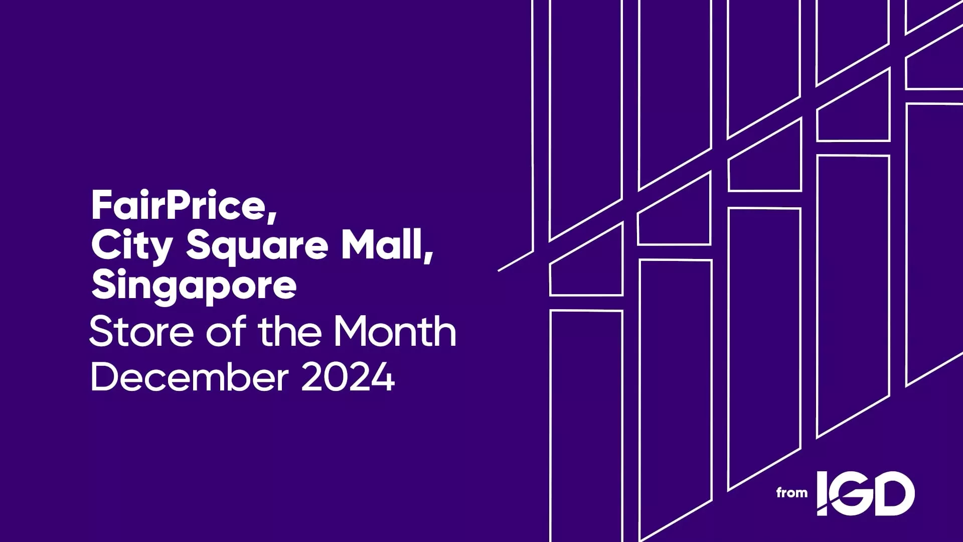 Store of the month December 2024: FairPrice, City Square Mall ...