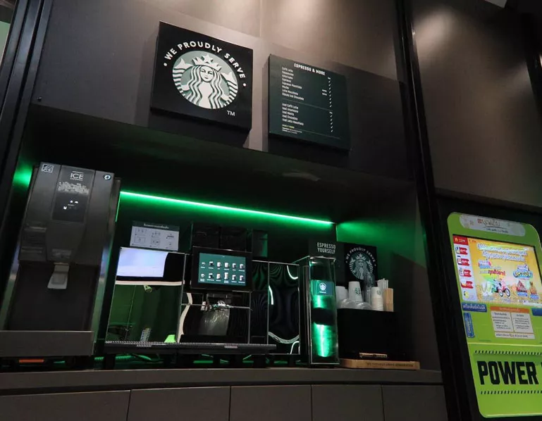 Starbucks launches its first vending machine in Thailand | IGD ...