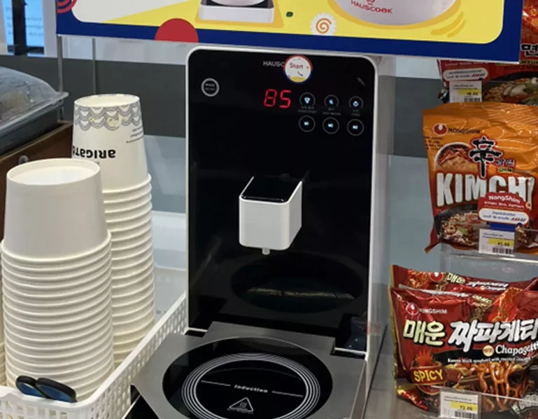 Self-service instant noodles machine | IGD (Institute of Grocery ...